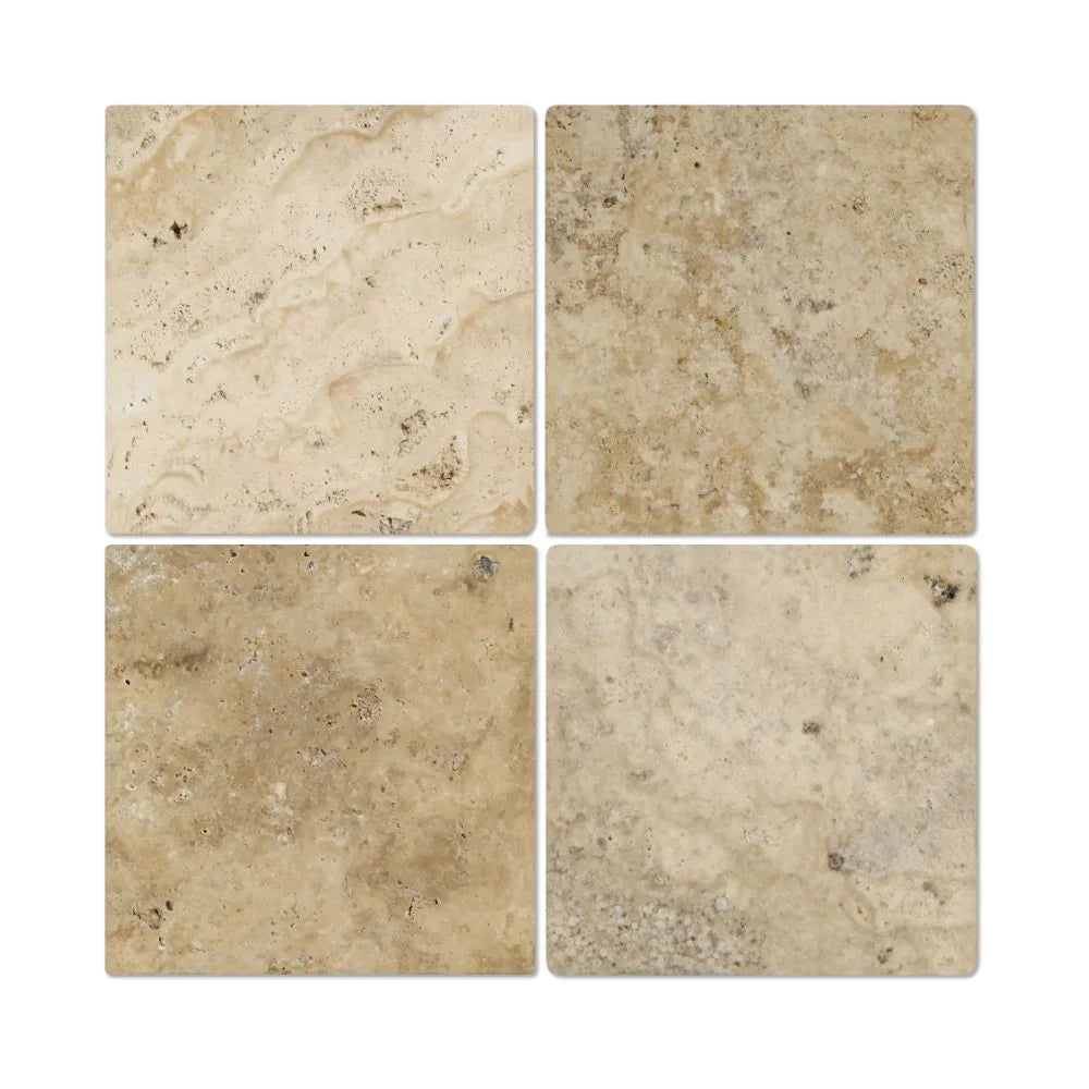 Philadelphia Travertine 6"x6" Tumbled – Tilesin1