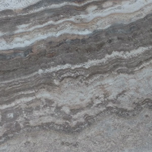 silver travertine stone