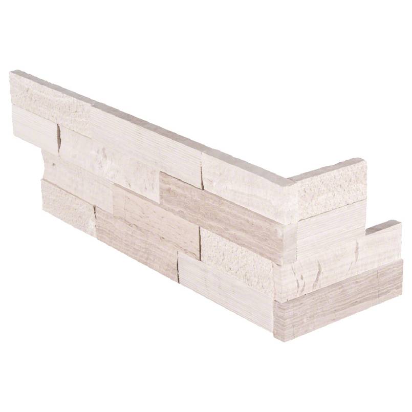 Stacked Stone Corner White Oak Multifinish – Tilesin1